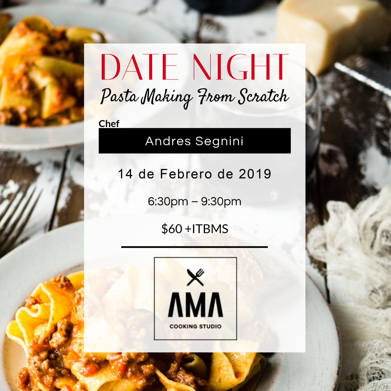 Date Night: Valentine's Day - AMA Cooking Studio