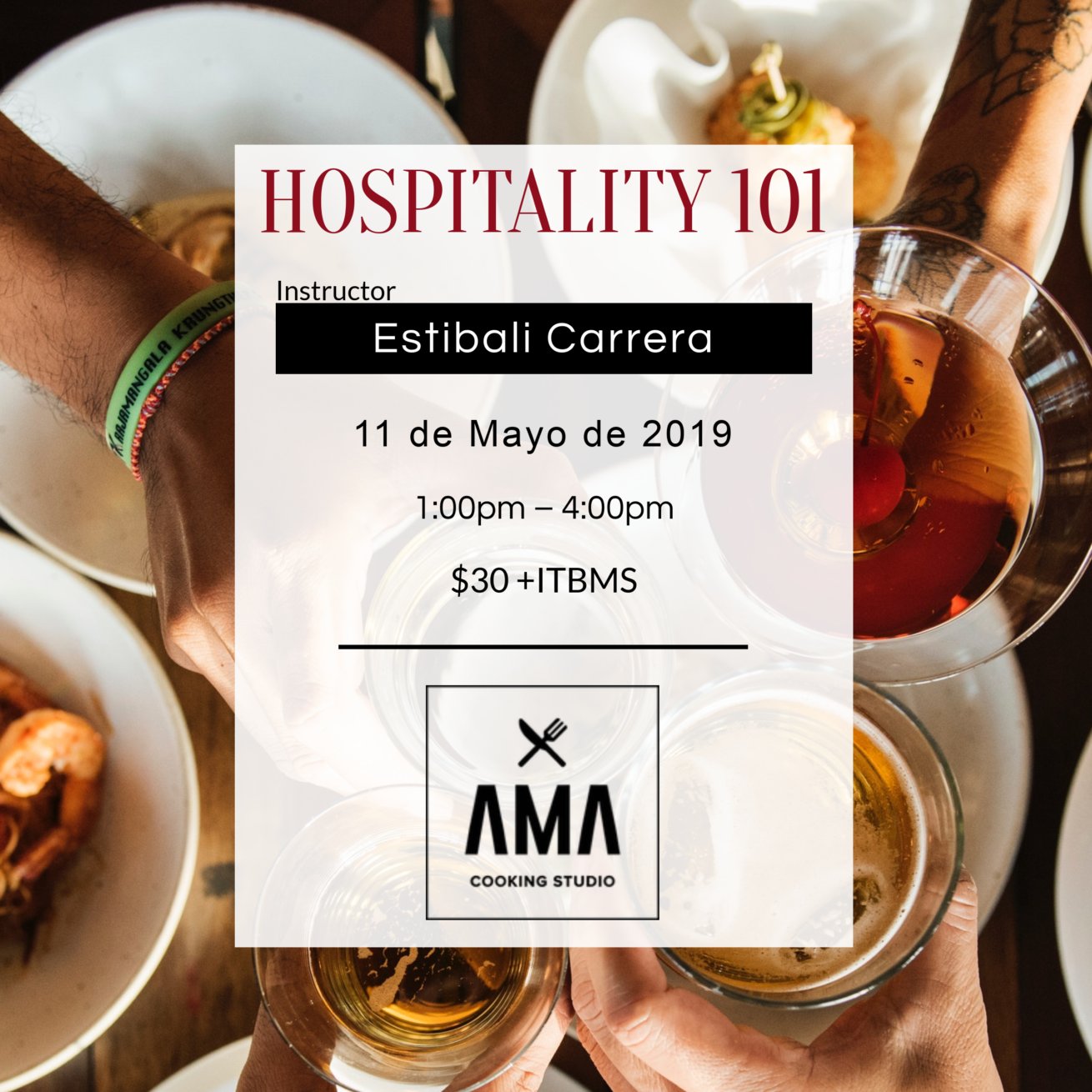 Hospitality 101 - AMA Cooking Studio