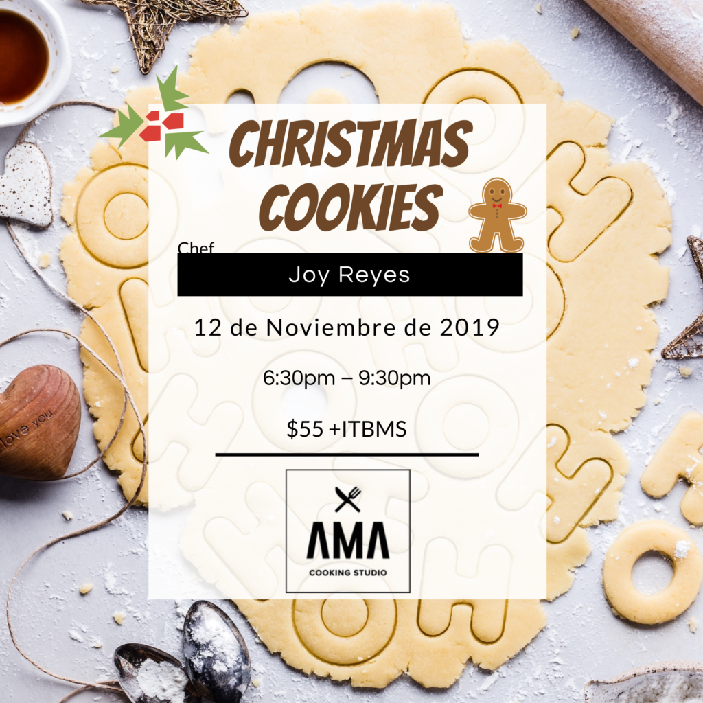 Christmas Cookies - AMA Cooking Studio