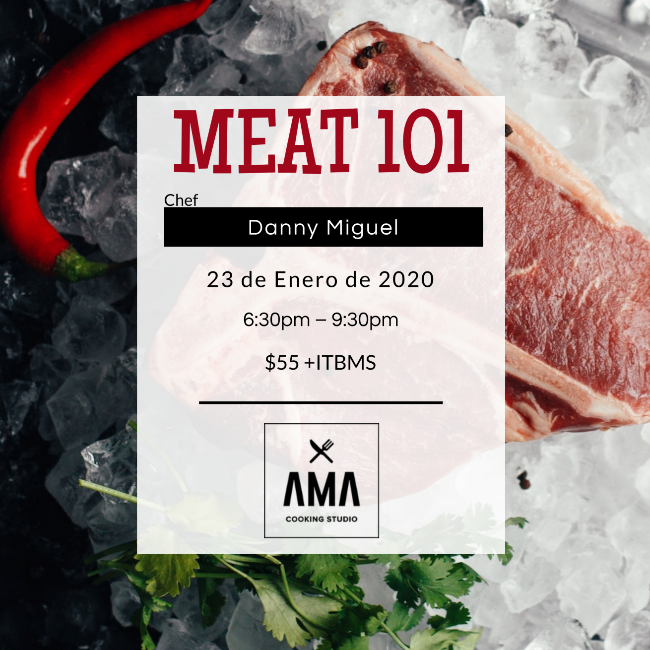 Meat 101 - AMA Cooking Studio