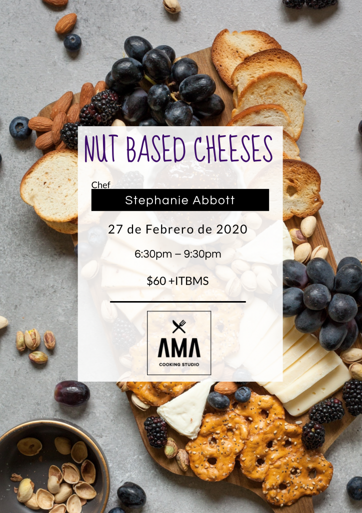 Nut Based Cheeses: Vol 3 - AMA Cooking Studio