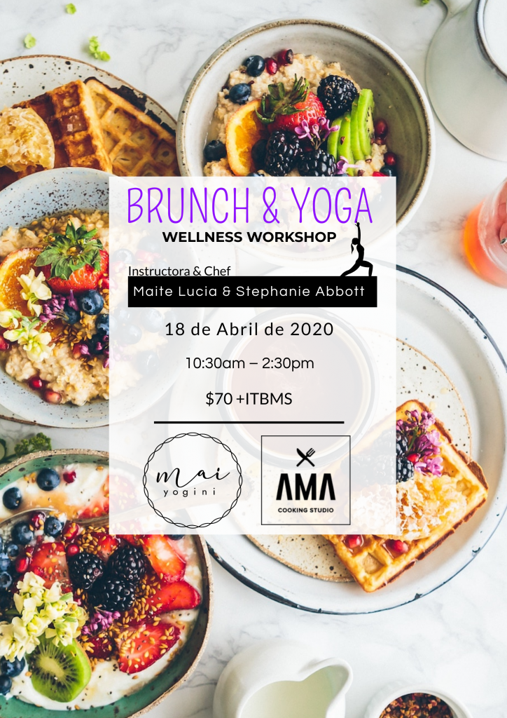 Brunch & Yoga Wellness Workshop - AMA Cooking Studio