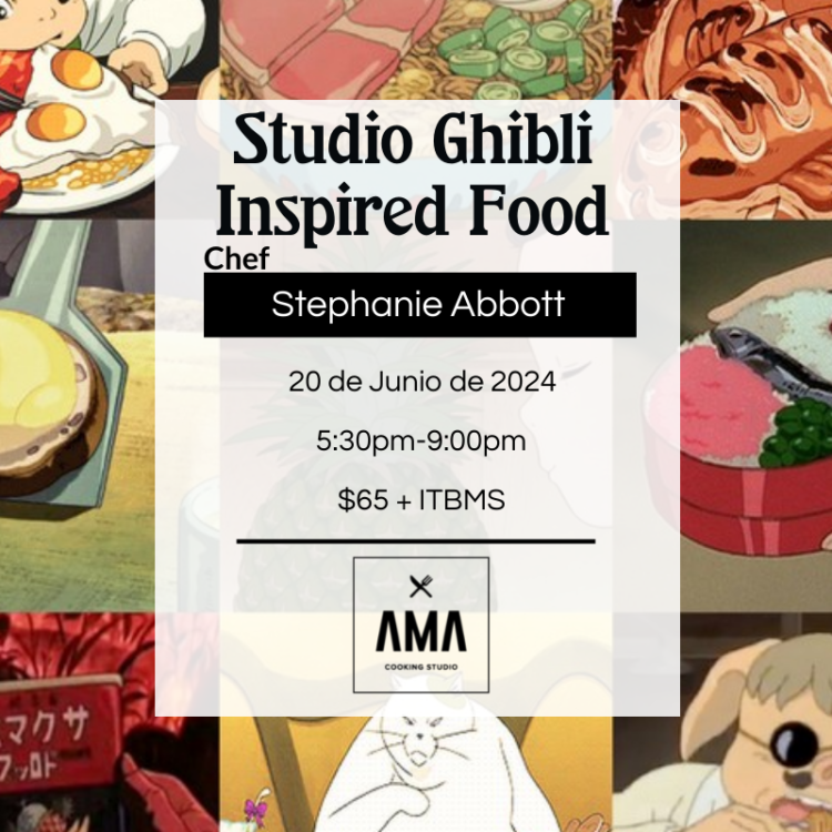 Studio Ghibli Class - AMA Cooking Studio