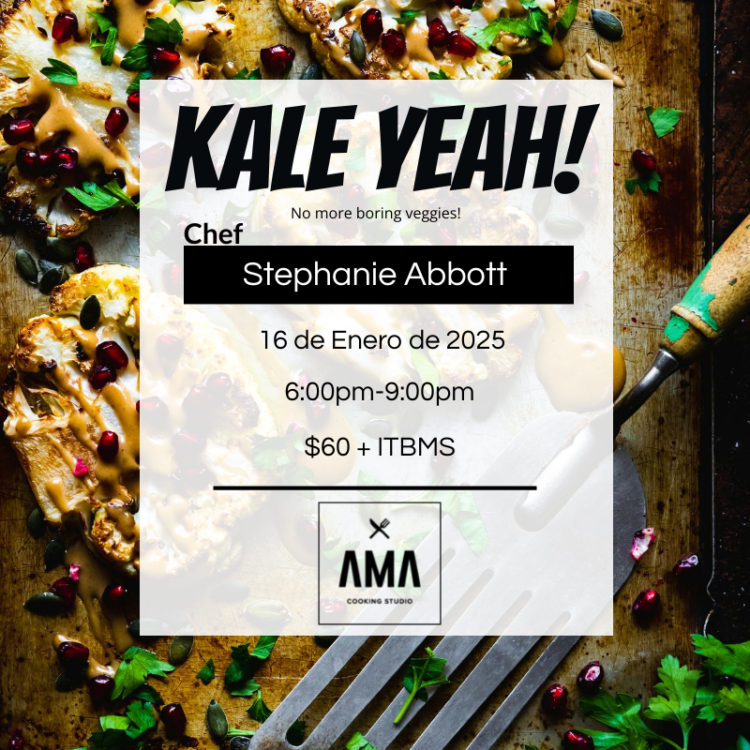 Kale Yeah! - AMA Cooking Studio